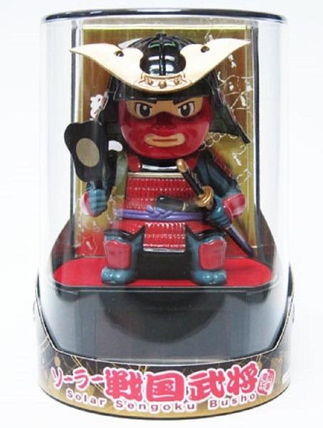Samurai and Ninja Solar Powered Toy Bobble Head Figures(Imported from ...