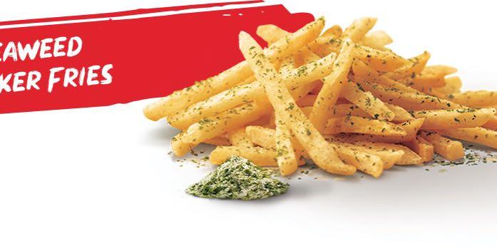 Seaweed shaker fries, Food & Drinks, Packaged Snacks on Carousell