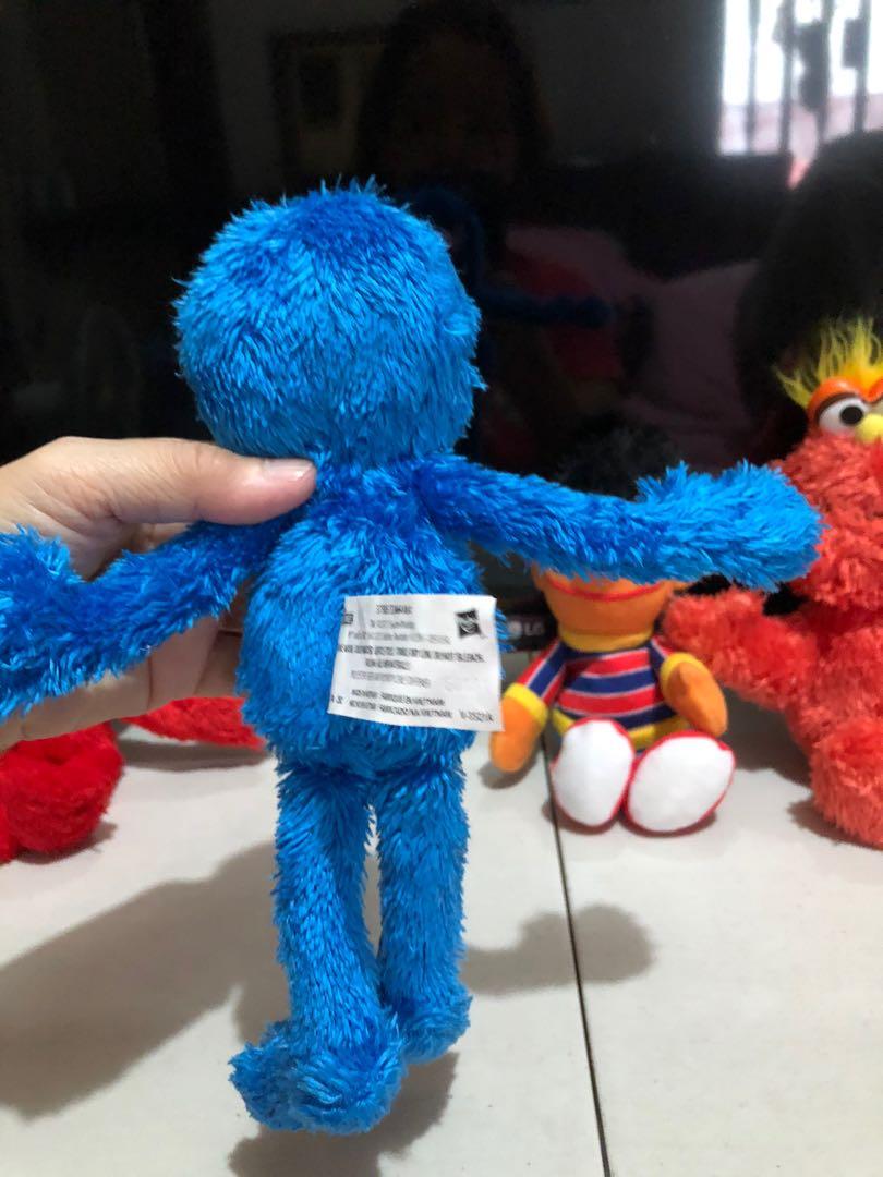 Sesame Street Elmo,Grover,Ernie,Murray Plush Set, Hobbies & Toys, Toys ...