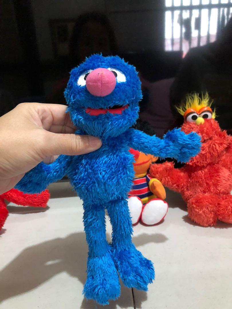 Sesame Street Elmo,Grover,Ernie,Murray Plush Set, Hobbies & Toys, Toys ...
