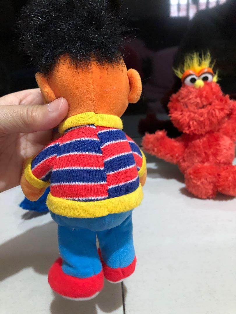 Sesame Street Elmo,Grover,Ernie,Murray Plush Set, Hobbies & Toys, Toys ...