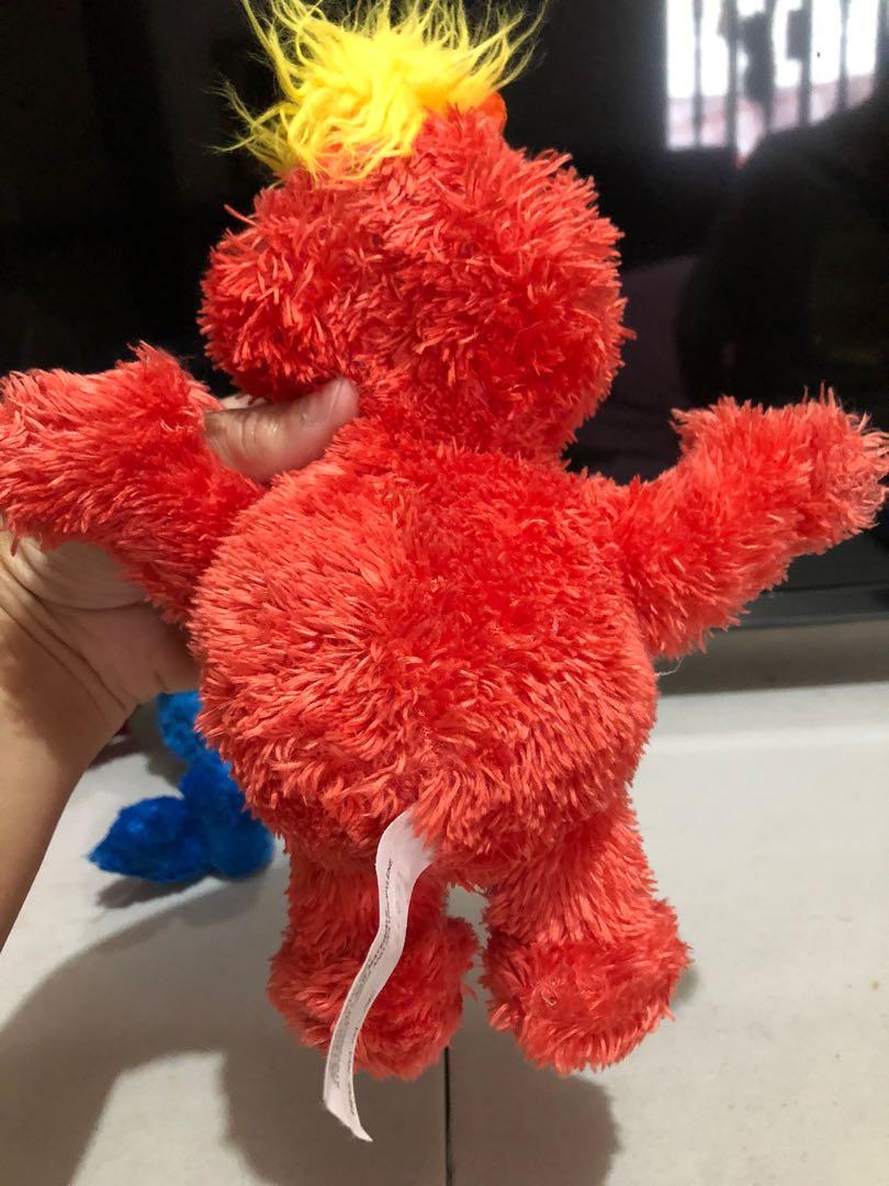 Sesame Street Elmo,Grover,Ernie,Murray Plush Set, Hobbies & Toys, Toys ...