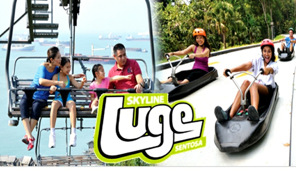 Skyline Luge Sentosa 4 rides for the price of 3, Tickets & Vouchers ...