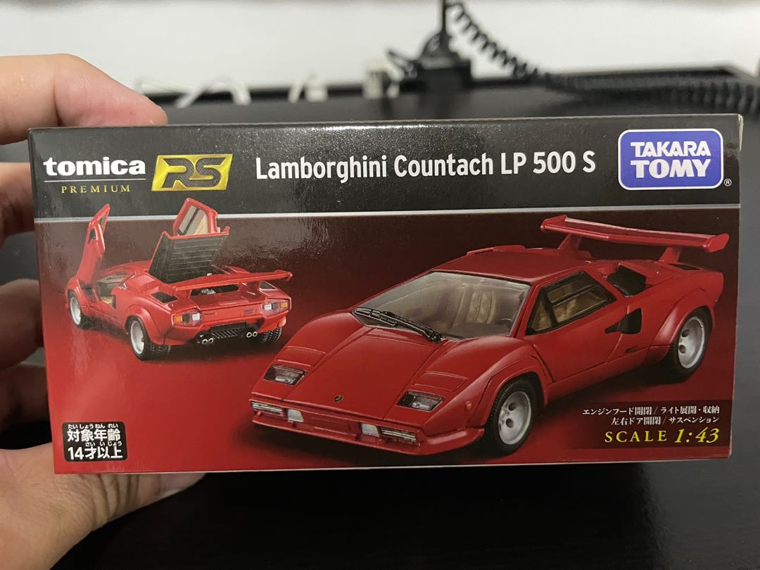 Takara Tomy Tomica Premium RS Lamborghini Countach LP500S, Hobbies ...