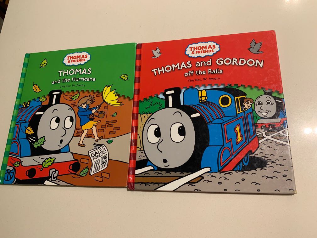 Set of two Thomas and friends hardcover, Hobbies & Toys, Books ...
