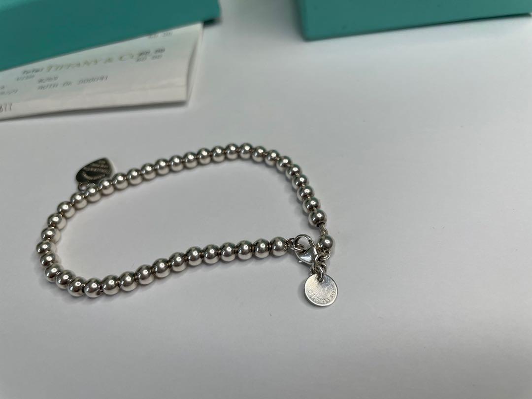 Tiffany Co Return to Tiffany red Heart bracelet, Women's Fashion ...