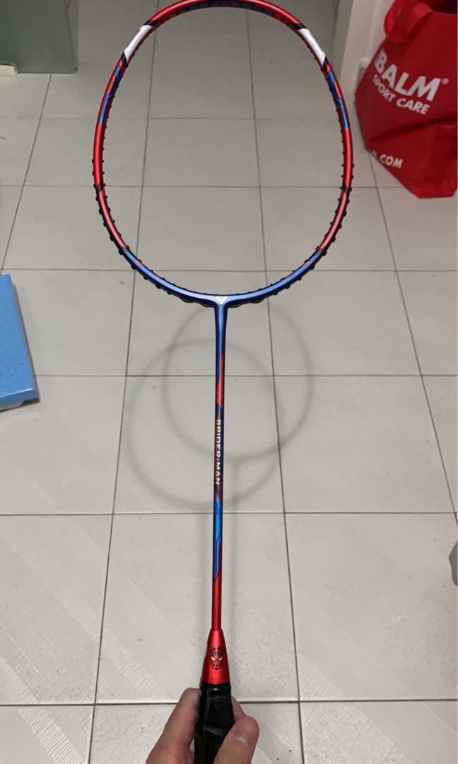 Victor spiderman Badminton racket, Sports Equipment, Sports & Games ...
