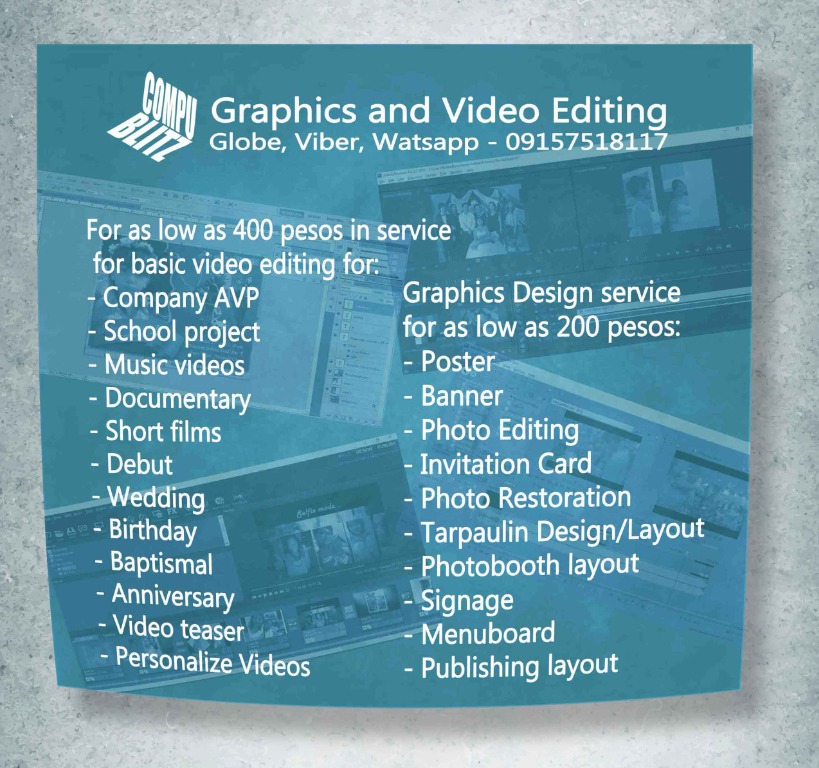 Video Editing and Graphics Design, Hobbies & Toys, Music & Media, Music ...