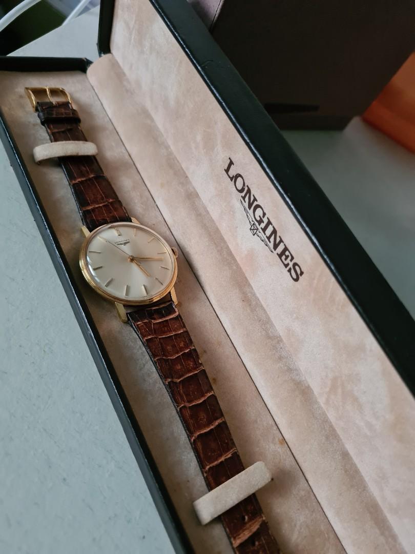 Vintage Longines Manual Wind Watch, Luxury, Watches on Carousell