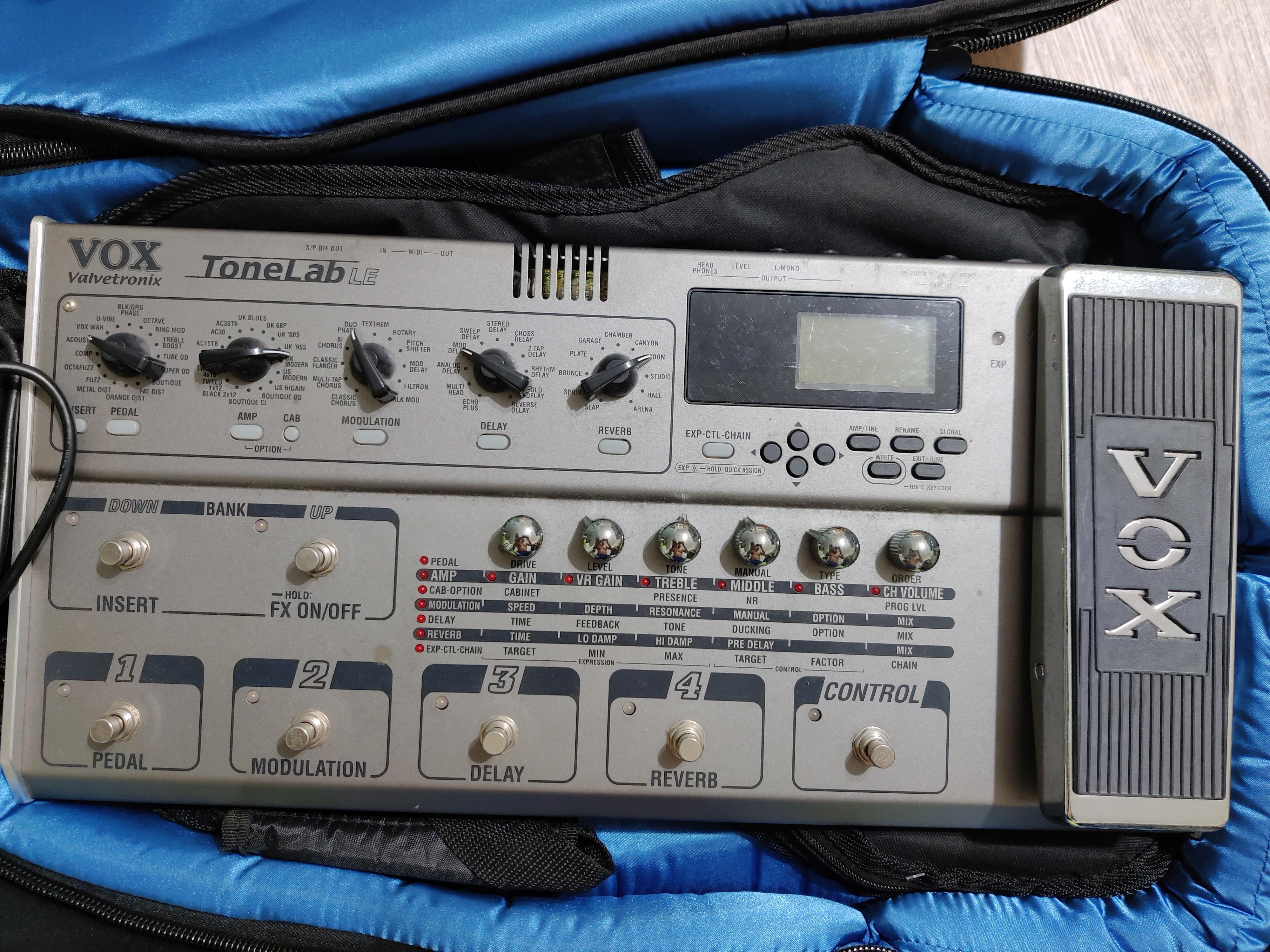 Vox Tonelab Le Guitar Effect Pedal, Hobbies & Toys, Music & Media ...