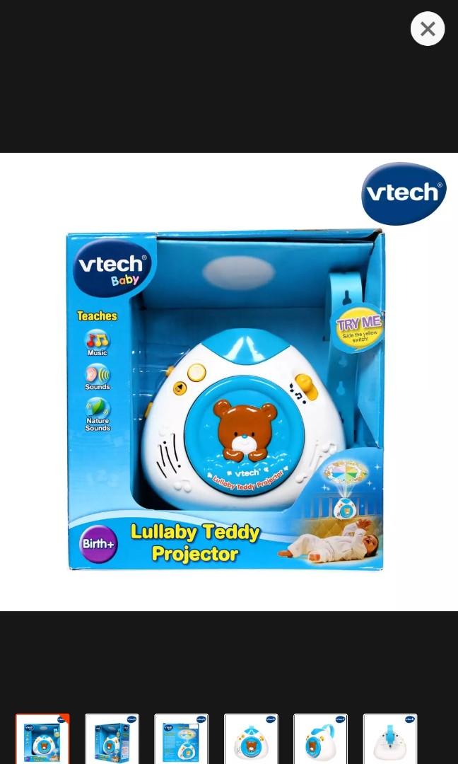 VTech Lullaby Teddy Bear Projector, Babies & Kids, Infant Playtime on ...