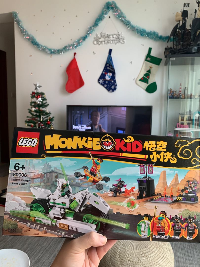 White Dragon Horse Bike - Lego 80006, Hobbies & Toys, Toys & Games on ...