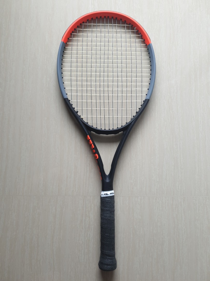 Wilson Clash 100 Tour, Sports Equipment, Sports & Games, Racket & Ball ...