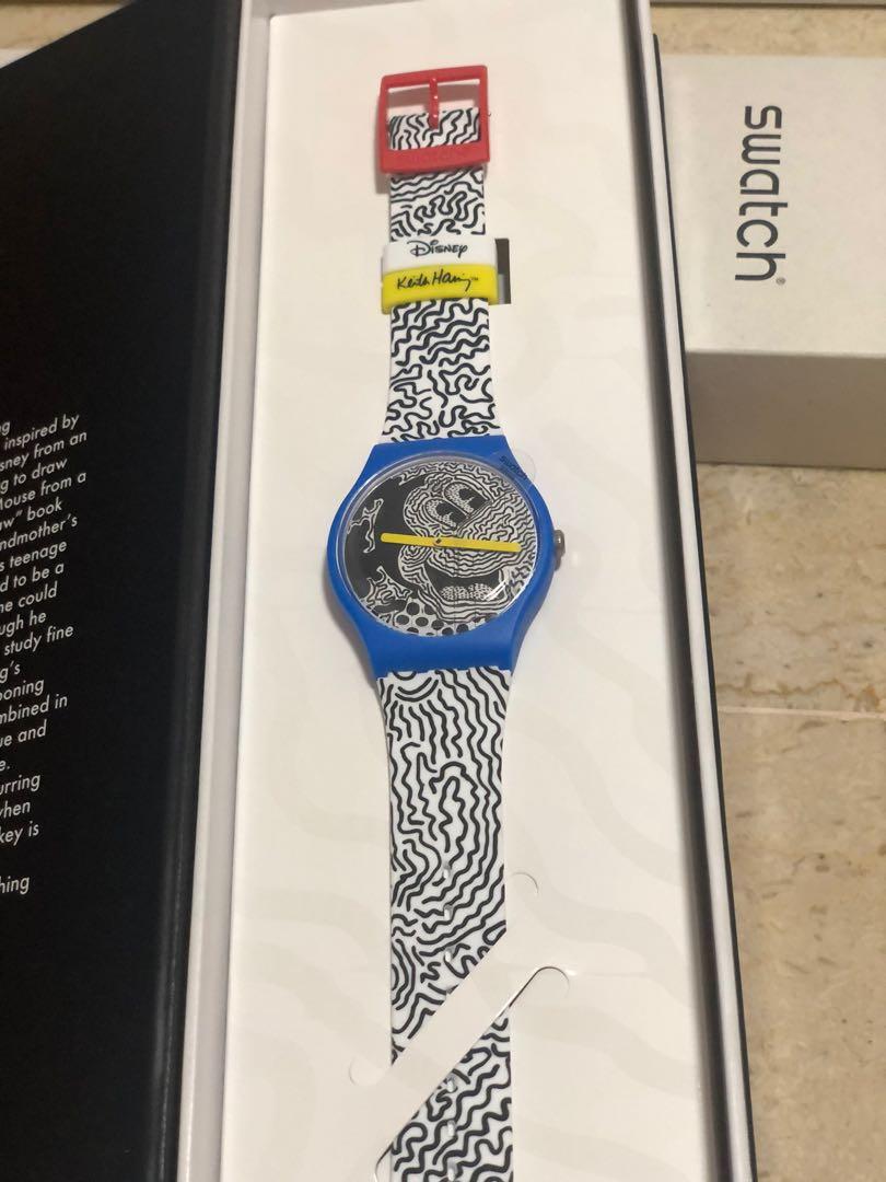 2021 Swatch x Keith Haring Eclectic Mickey, Mobile Phones & Gadgets ...