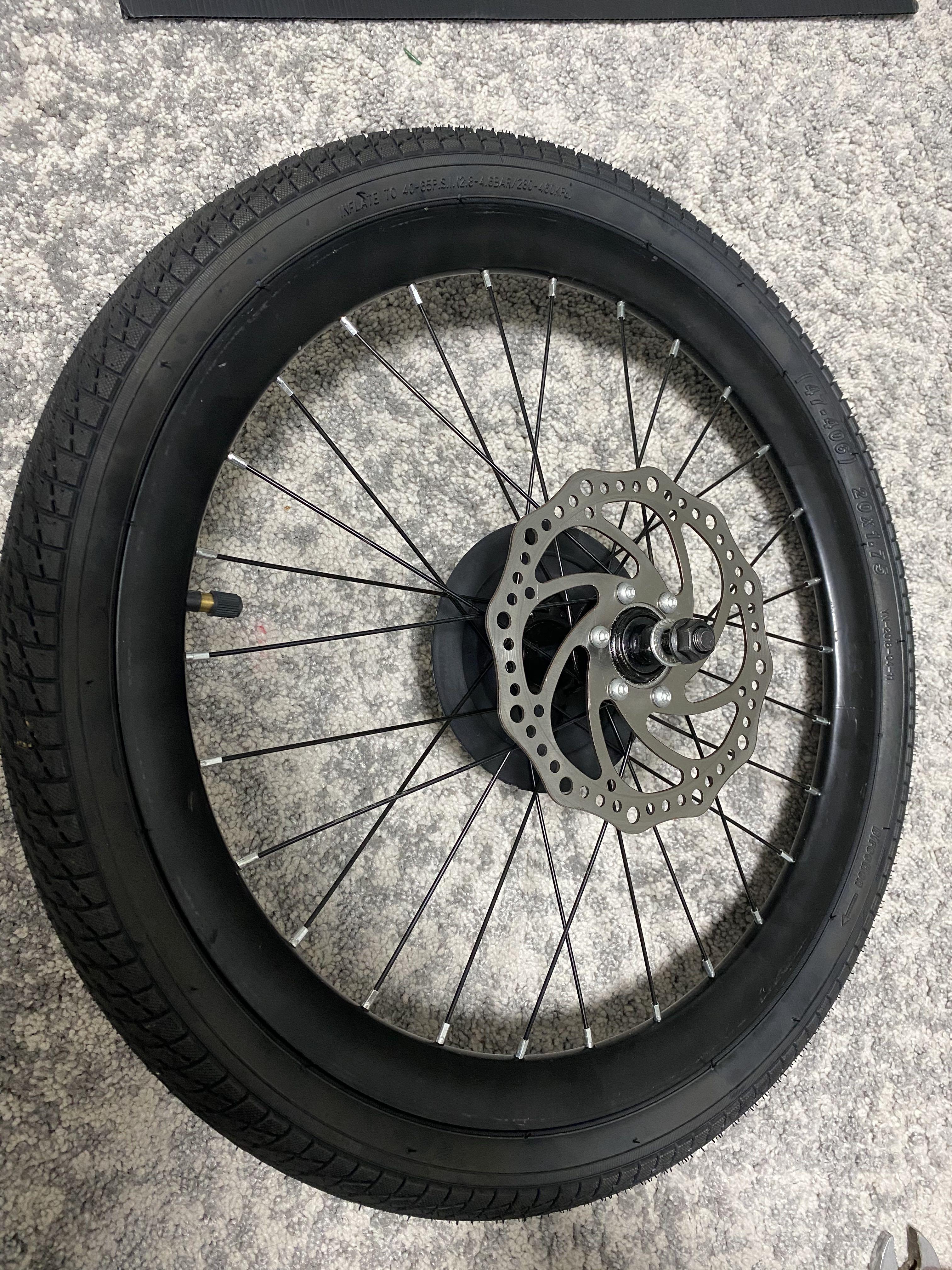 20inch rear wheel 7speed cassette, Sports Equipment, Bicycles & Parts ...