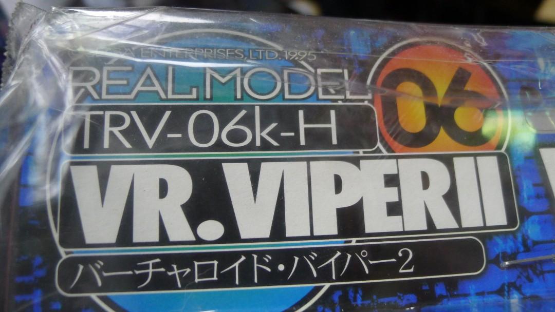 [日版] Cyber Troopers Virtual-On - VIPER II TRV-06k-H, 興趣及遊戲, 玩具 & 遊戲類 ...