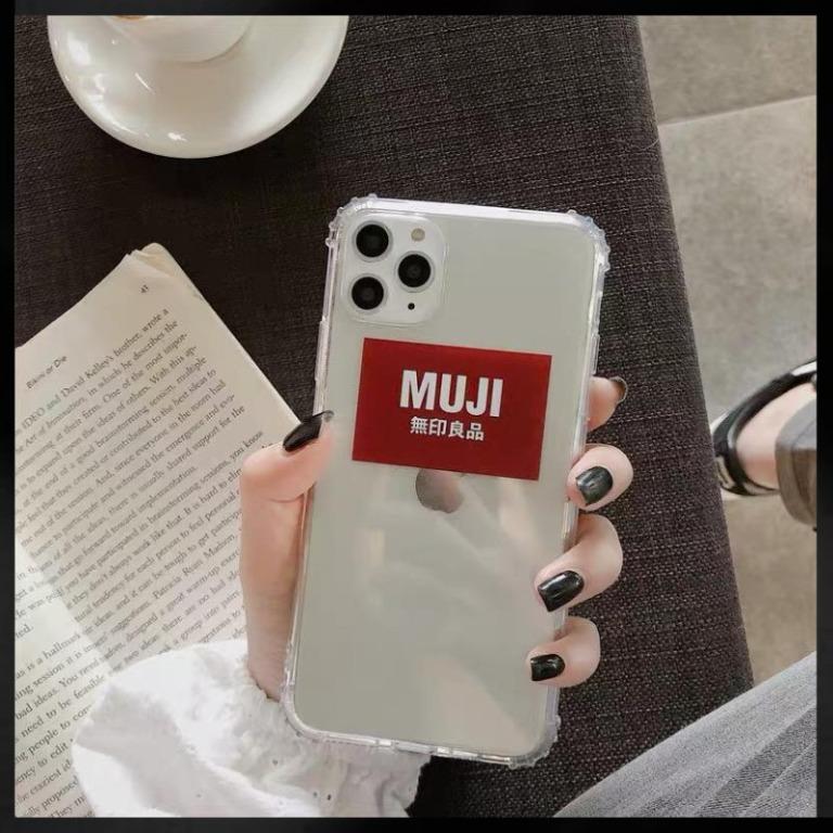 📱 Muji Transparent Bumper Case For Apple iPhone X / 11 Series Soft Simple TPU Phone Cover ...