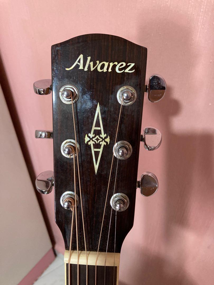Alvarez AD-70 Dreadnought Acoustic Guitar, Hobbies & Toys, Music ...