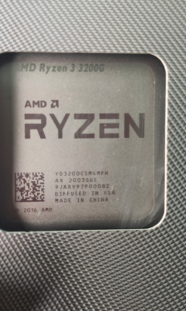 Amd Ryzen Apu Accelerated Processing Unit Aka Processor With Integrated Graphics Computers