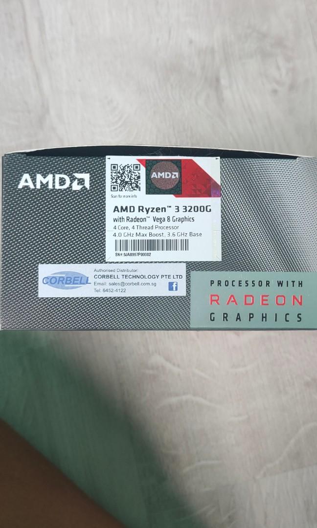 AMD Ryzen APU (Accelerated Processing Unit a.k.a Processor with ...