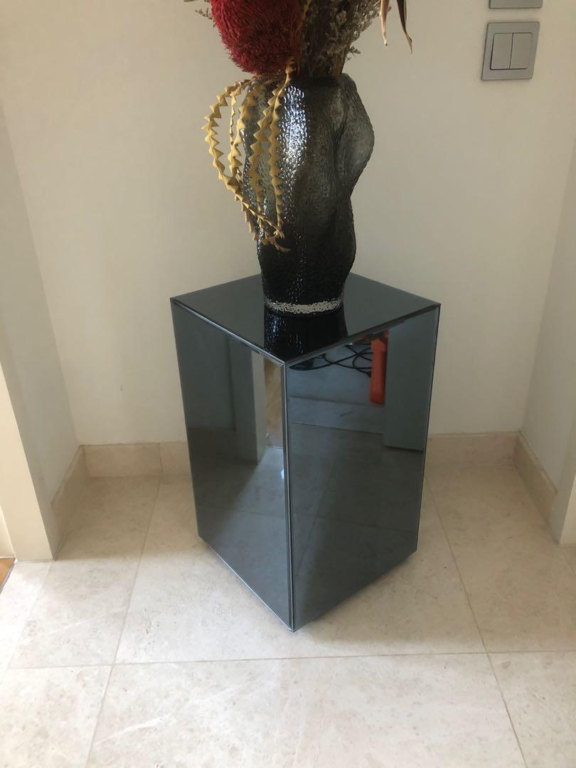 BoConcept - Block mirror table, Furniture & Home Living, Furniture, Tables & Sets on Carousell