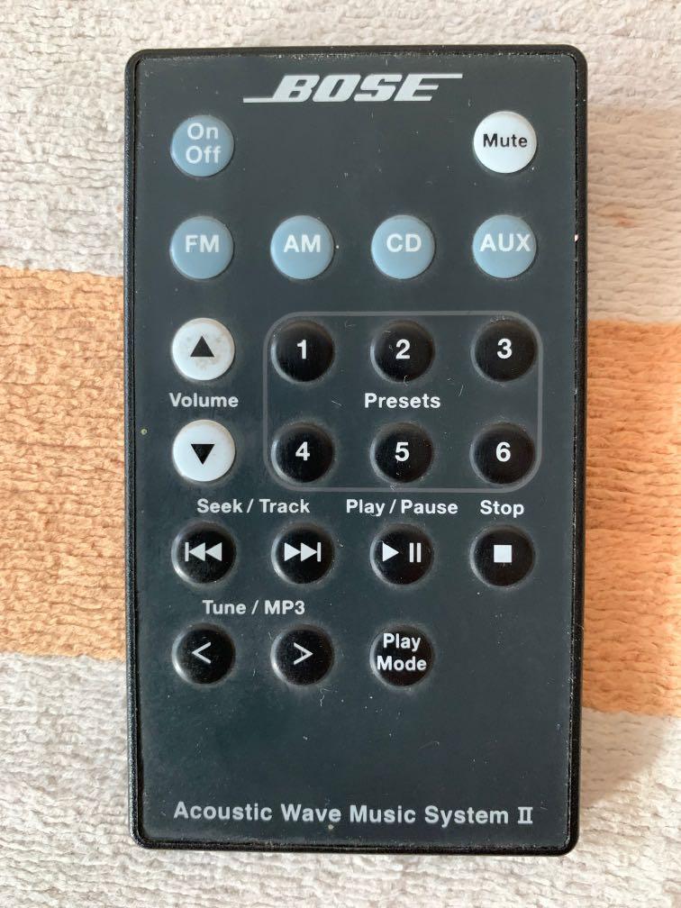 Bose acoustic wave remote, Hobbies & Toys, Music & Media, Music ...