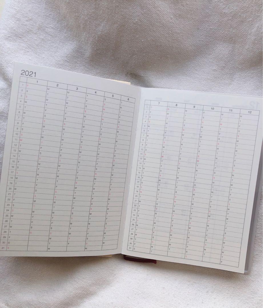 brand new 2021 muji planner, Hobbies & Toys, Stationery & Craft ...