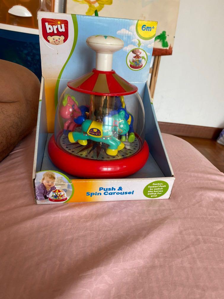 Bru Push and Spin Carousel, Babies & Kids, Infant Playtime on Carousell