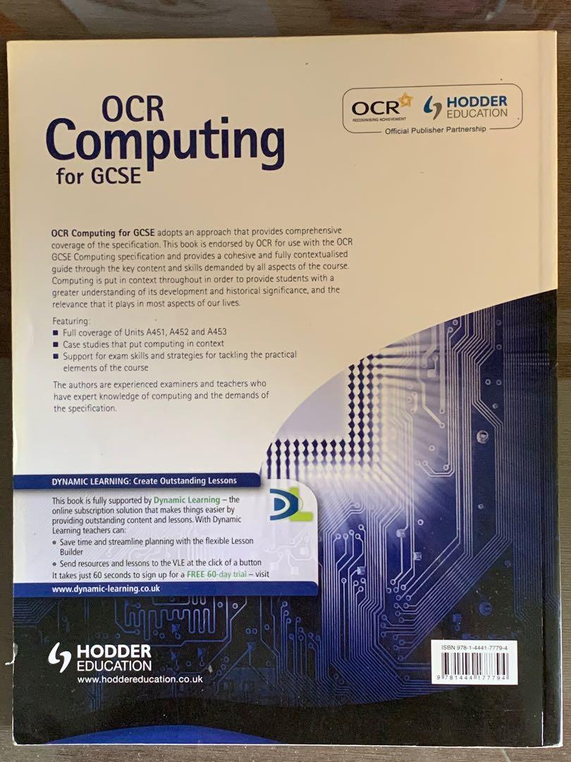 Cambridge IGCSE OCR Computing Textbook, Hobbies & Toys, Books ...