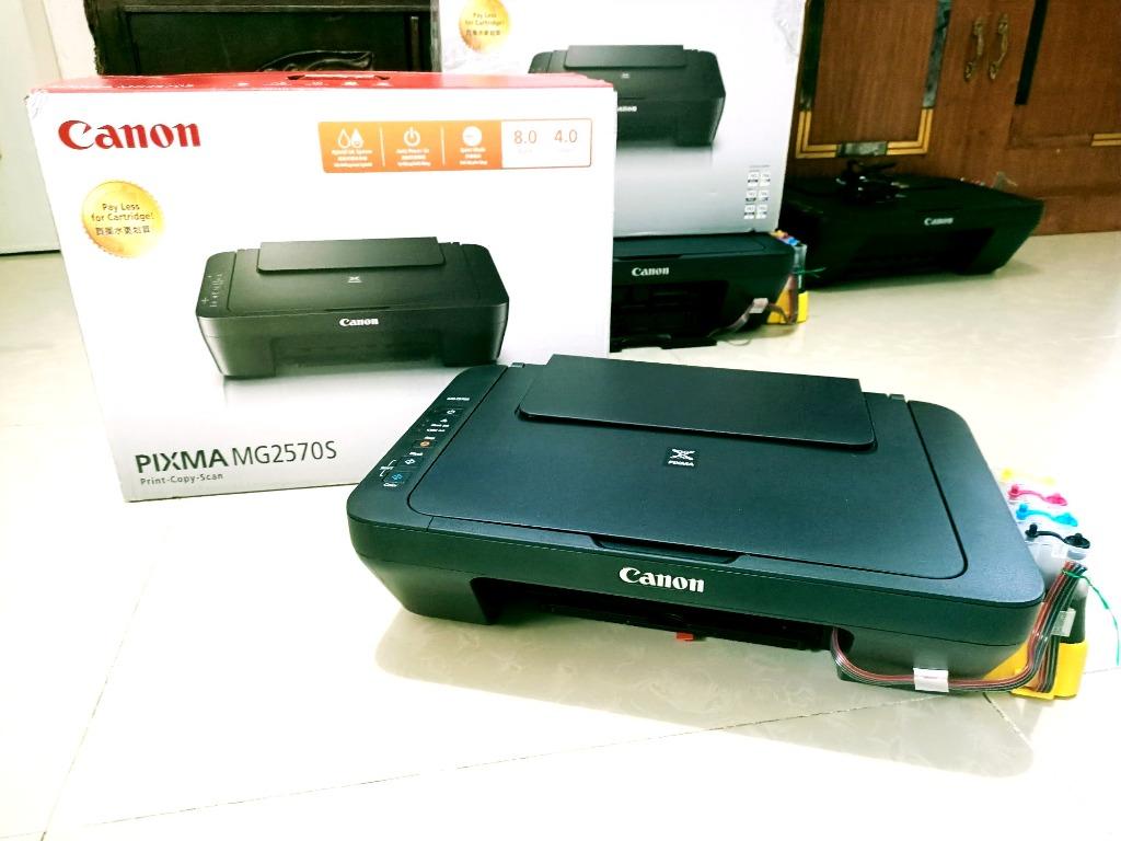 CANON 3IN1 PRINTER WITH CONTINOUS INK TANK, Computers & Tech, Printers ...