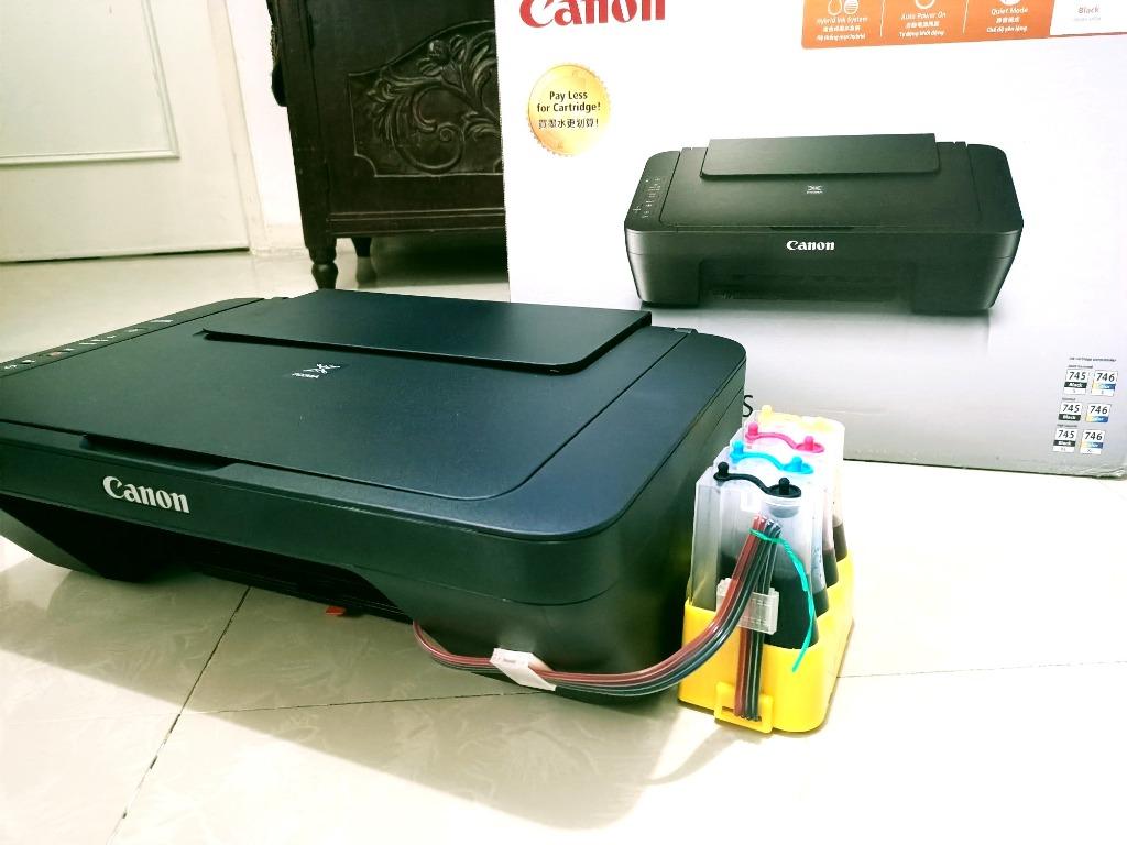 CANON 3IN1 PRINTER WITH CONTINOUS INK TANK, Computers & Tech, Printers ...