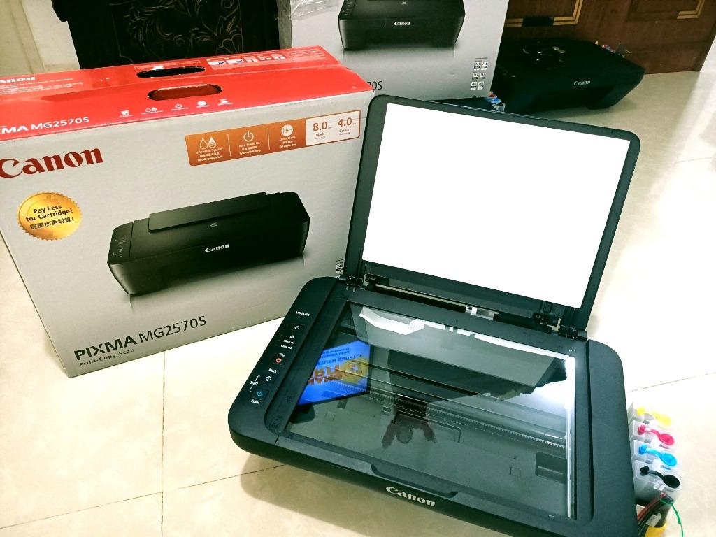 CANON 3IN1 PRINTER WITH CONTINOUS INK TANK, Computers & Tech, Printers ...