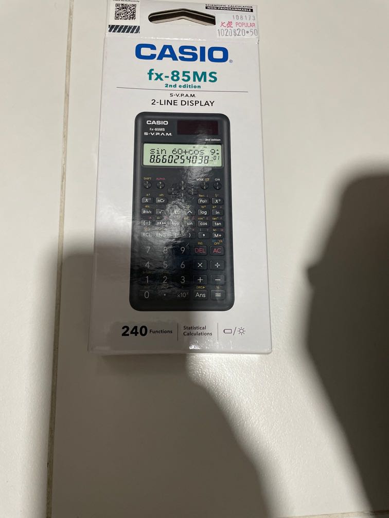 Casio fx-85ms, Mobile Phones & Gadgets, Wearables & Smart Watches on ...