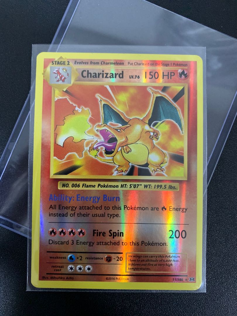 Charizard xy evolution pokemon, Toys & Games, Board Games & Cards on ...