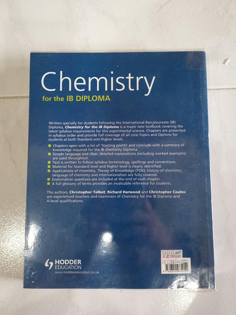 Chemistry for the IB diploma Hodder Education, Hobbies & Toys, Books ...