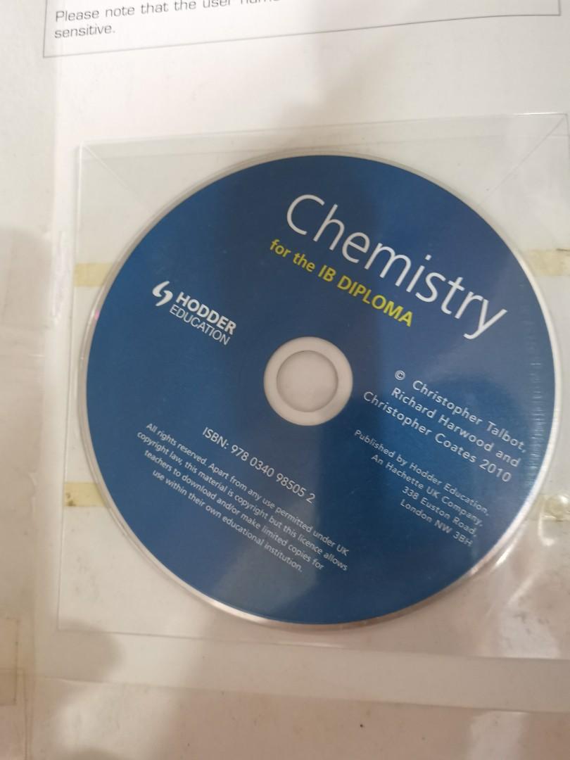 Chemistry for the IB diploma Hodder Education, Hobbies & Toys, Books ...