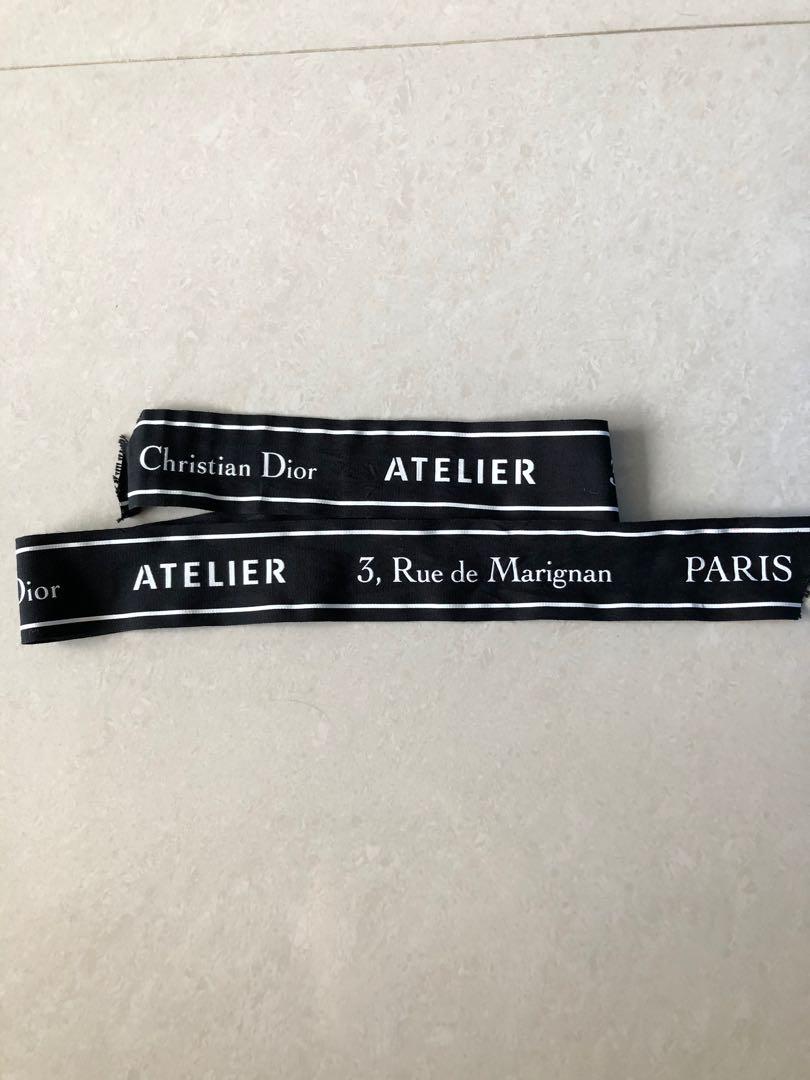 Christian Dior Atelier Ribbon, Men's Fashion, Watches & Accessories ...