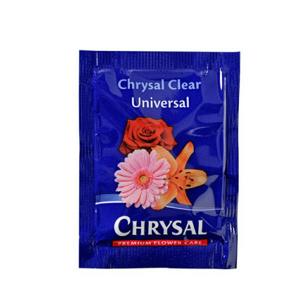 Chrysal Clear Universal Flower Care Flower Food powder - 20 Sachets ...