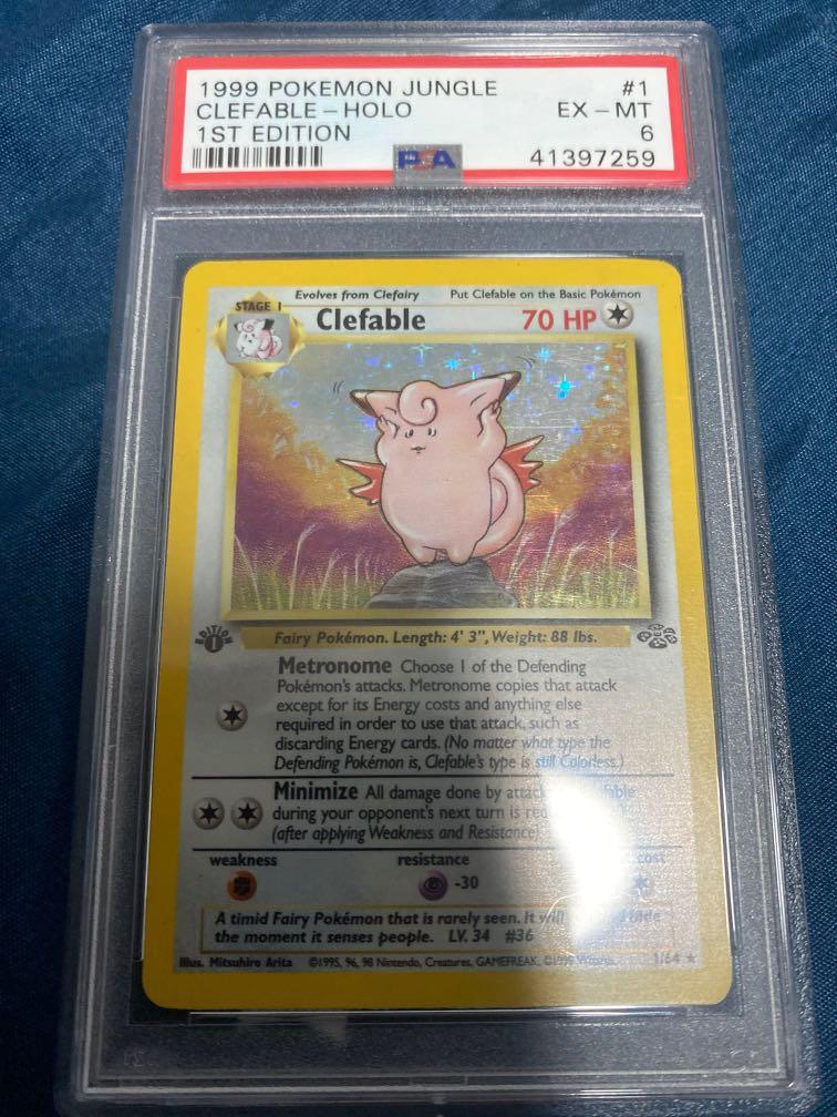Clefable 1st Edition - Pokemon Jungle, Hobbies & Toys, Toys & Games on ...