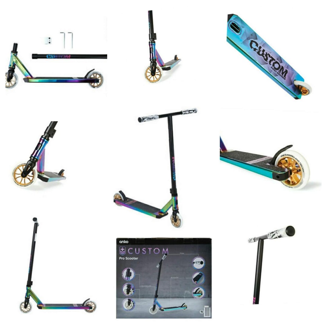 Crest Custom Pro Kick Scooter, Sports Equipment, Sports & Games, Skates ...