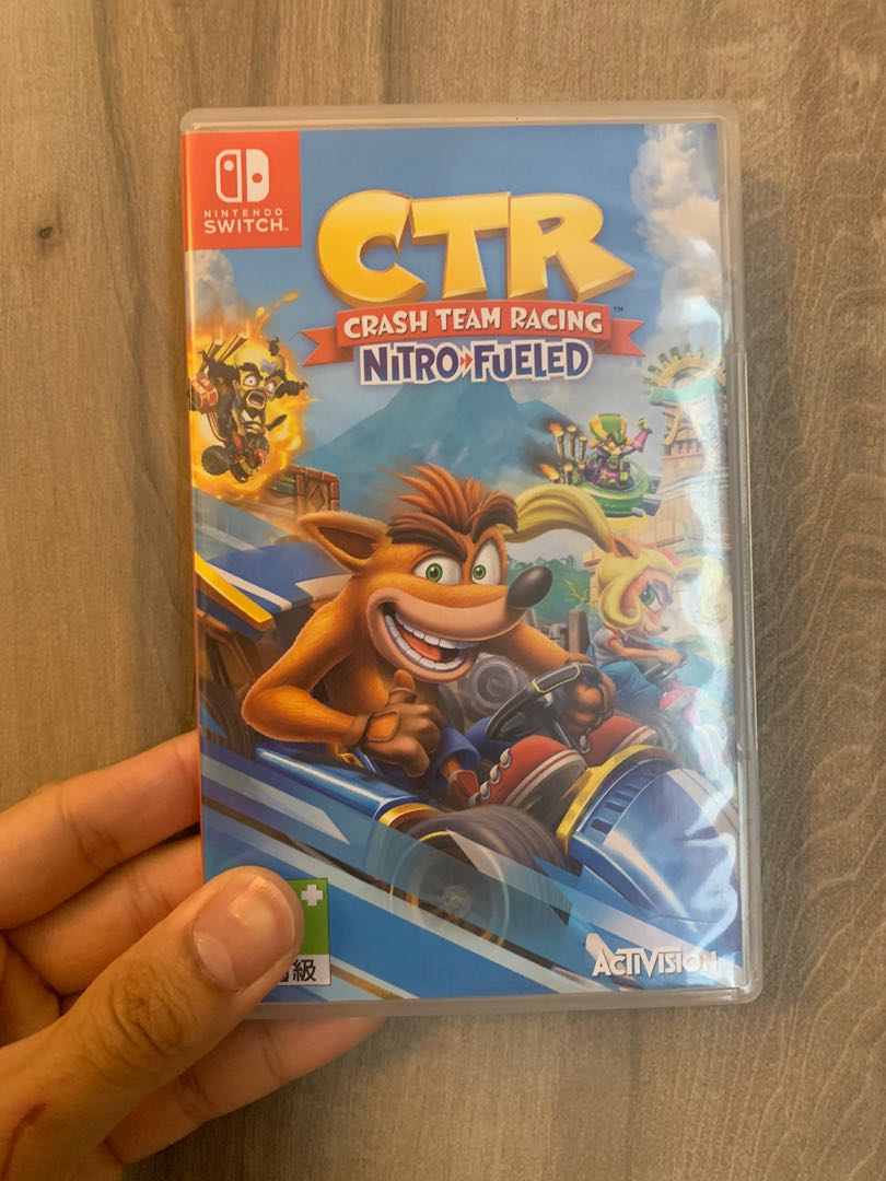 CTR CRASH TEAM RACING SWITCH, Video Gaming, Video Games, Nintendo on ...