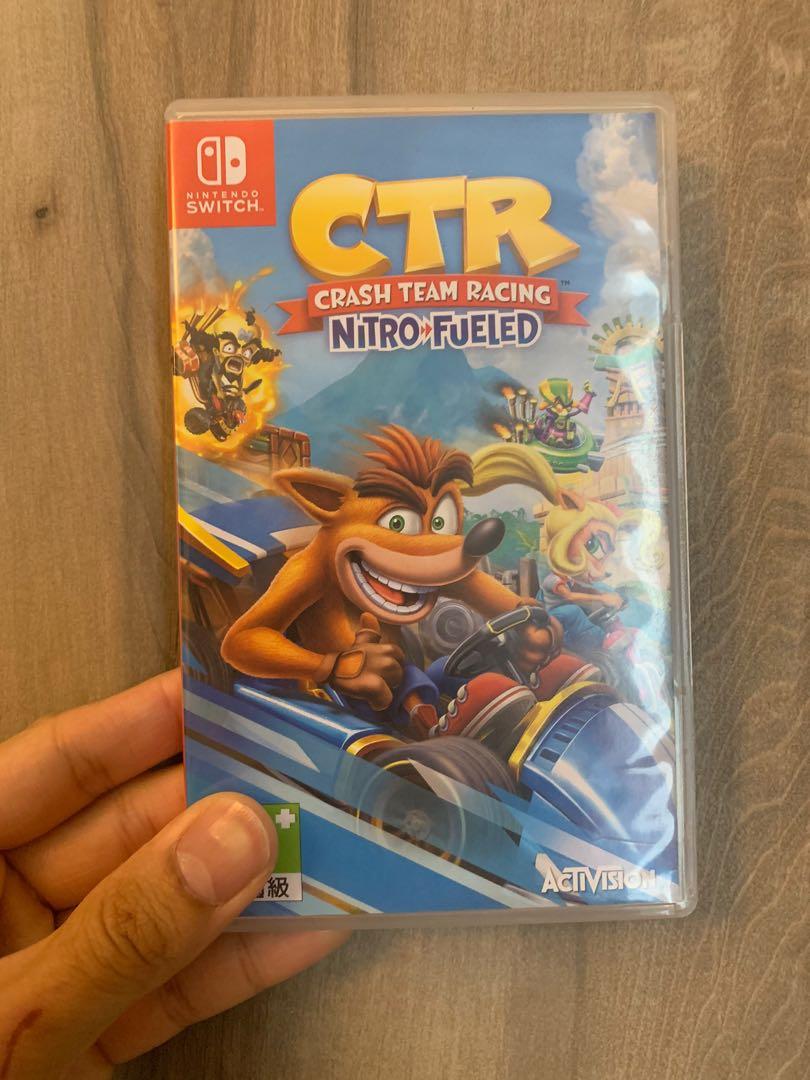 CTR CRASH TEAM RACING SWITCH, Video Gaming, Video Games, Nintendo on ...