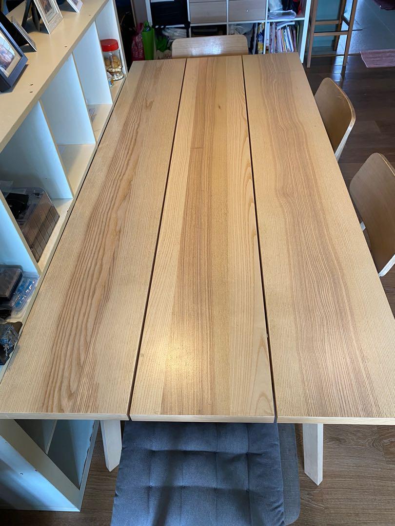 Ikea YPPERLIG Dining Table, Furniture & Home Living, Furniture, Tables ...