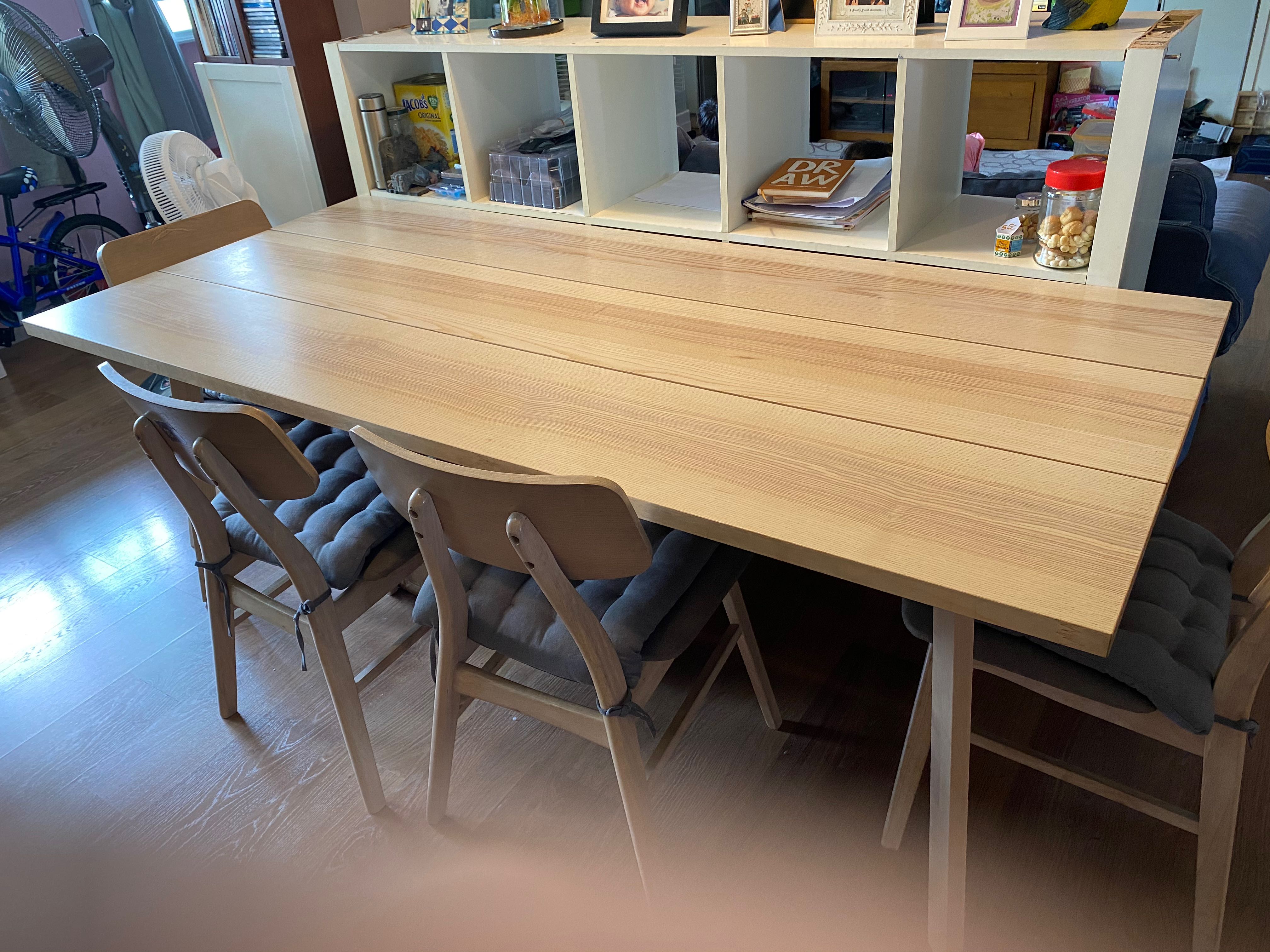 Ikea YPPERLIG Dining Table, Furniture & Home Living, Furniture, Tables ...