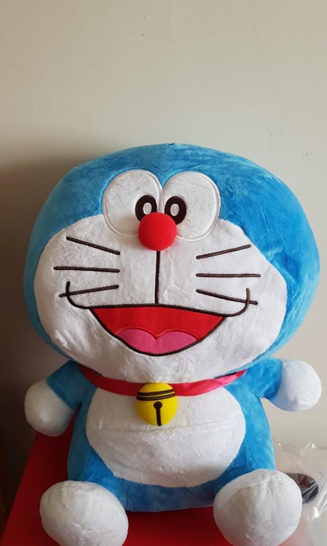 Doraemon Plush Toy - 35cm height (Free small plush), Toys & Games ...