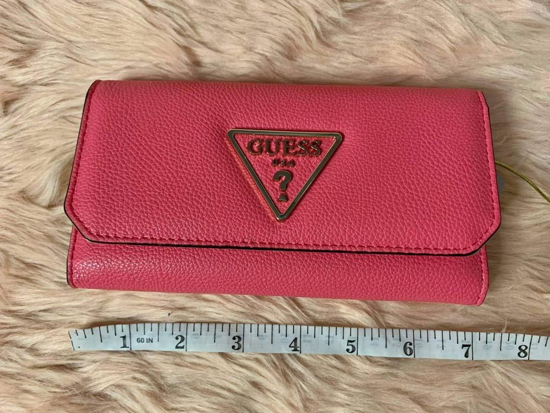 Guess pink wallet, Women's Fashion, Bags & Wallets, Wallets & Card ...