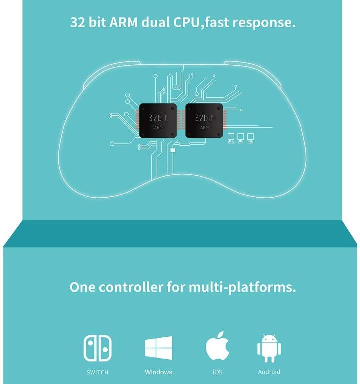 Gulikit Elves Wireless Controller for Nintendo Switch/PC/Windows ...