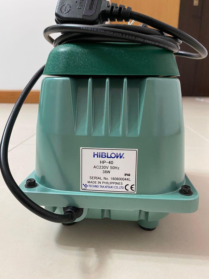Hiblow 40 Air Pump, Pet Supplies, For Fish, Fish Tank Accessories on ...