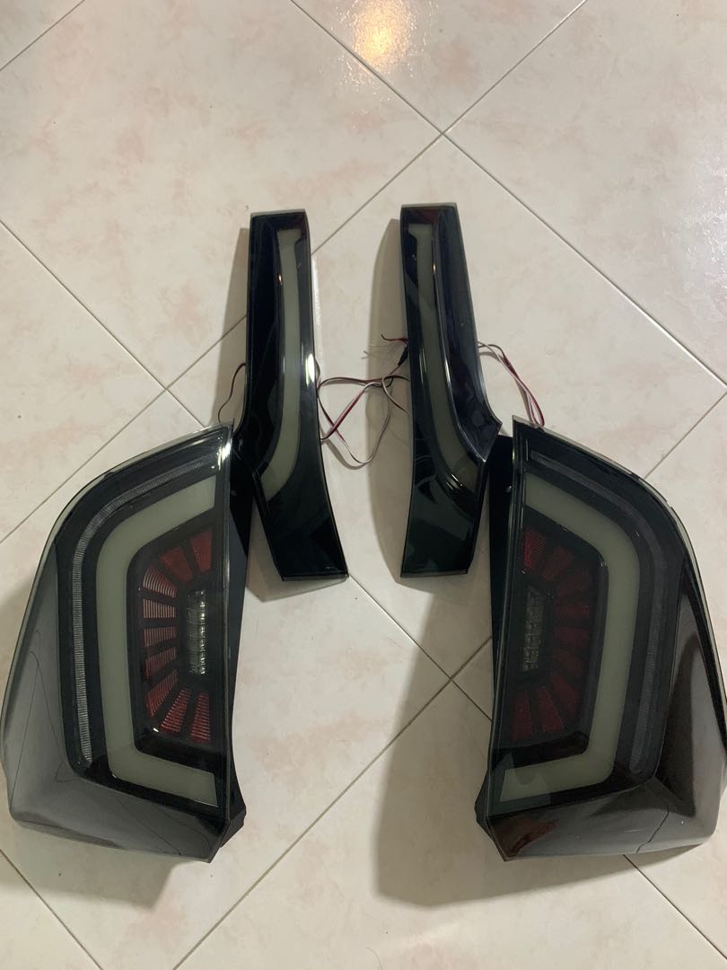 Honda Fit GK3/ GK5 Smoked sequential running tail light, Car ...