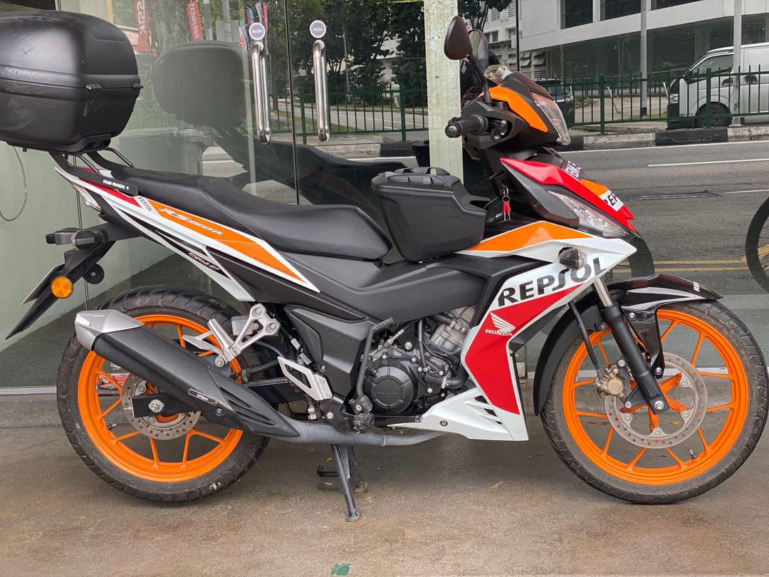 Honda RS150, Motorcycles, Motorcycles for Sale, Class 2B on Carousell